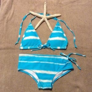 2Chillies | Swim | Bluewhite Bikini Set | Poshmark